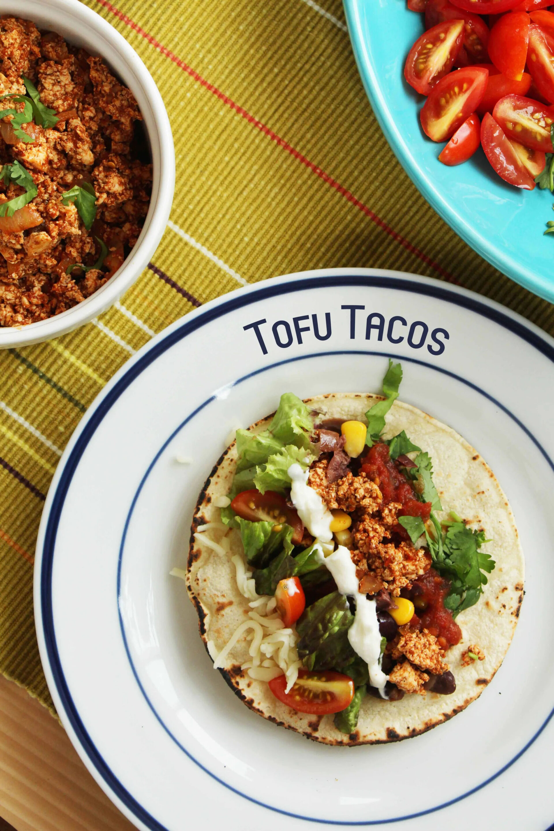Recipe: Spicy Tofu Tacos - 2 Hungry Birds